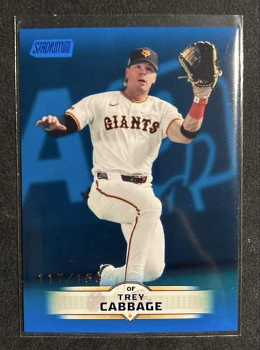 Trey Cabbage 2025 Topps Stadium Club Baseball Card - Outfield Rookie | eBay