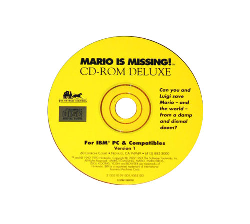 Mario Is Missing Deluxe CD (PC, 1992) for sale online | eBay