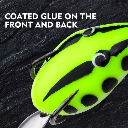 4cm/5g Frog Snake Head Bait Mini Bionic Frog Lures Rock Fishing | eBay