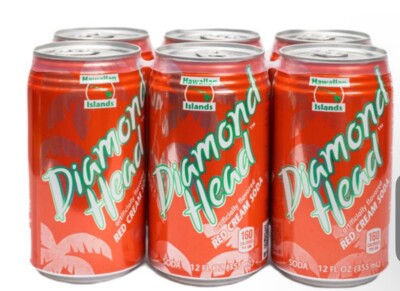 Diamond Head Hawaii Red Cream Soda 12 Oz (Pack Of 16 Cans) | eBay