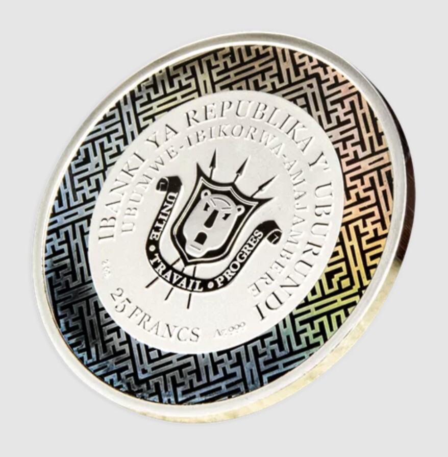 2023 Burundi, By The RMC Year of the Rabbit 2 oz Silver Proof w ...