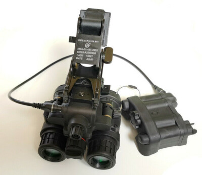 Tactical Airsoft Dummy PVS-31 NVG Luminous LED + Battery Box + Helmet ...