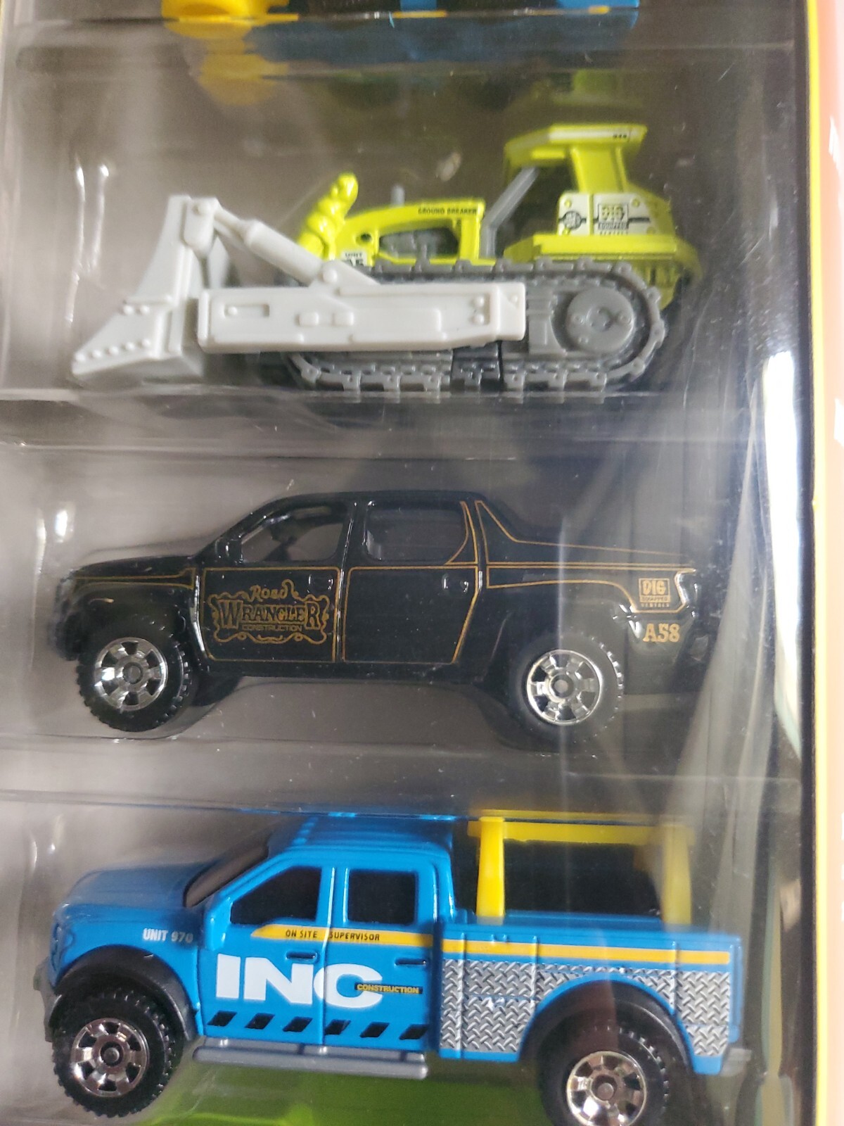 NEW 2021 Matchbox MBX Road Crew II 5-Pack INC CONSTRUCTION (USA SHIPS ...