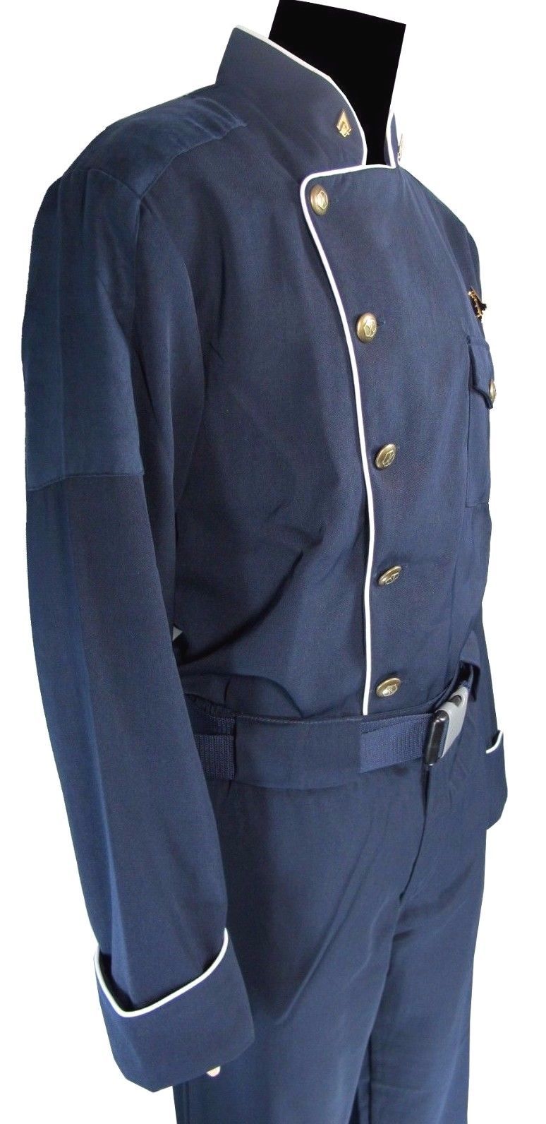 BATTLESTAR GALACTICA BSG OFFICER DUTY BLUES JUNIOR UNIFORM COSTUME | eBay