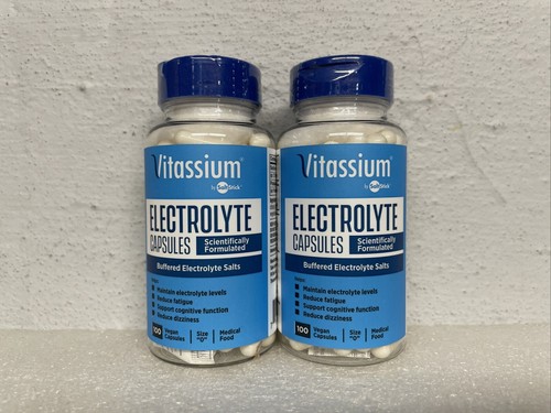 Vitassium SaltStick Electrolyte Capsules 100 Count 08/2026 Lot Of 2 New ...