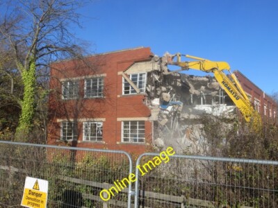Photo 6x4 Demolishing the John Summers laboratory building #4 Connah's ...