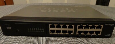 Cisco Small Business Unmanaged SR216 16-Ports External Ethernet Switch ...