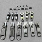 Zipper Repair Kit Replacement 22pc Zip Stops Sliders Spirals Fix Your ...