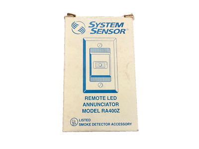 System Sensor RA400Z Fire Alarm Remote LED Annunciator (NEW IN BOX) | eBay