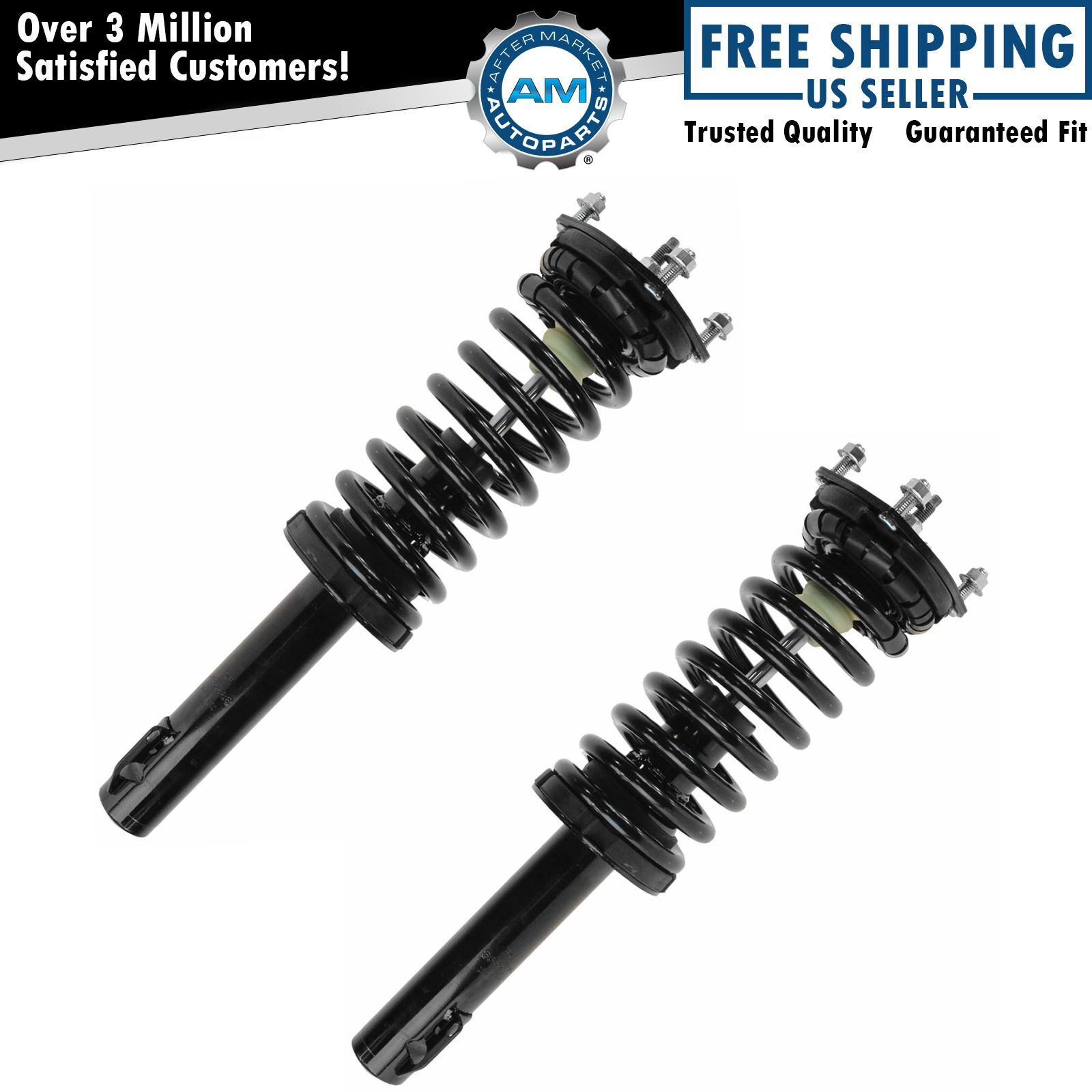 Front Complete Loaded Struts Pair Set For 05-10 Jeep Grand Cherokee ...