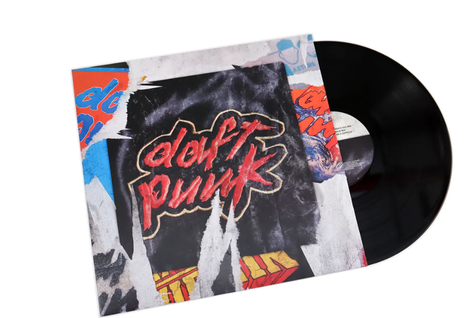 Daft Punk Homework Remixes Vinyl Record Soundtrack 2 LP Double Black ...