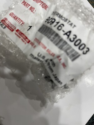NEW GENUINE TOYOTA LEXUS SCION ENGINE COOLANT THERMOSTAT 90916-03129 ...