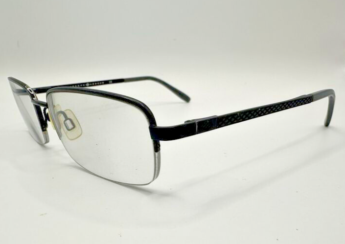 PRISTINE Joseph Abboud Black Metal Eyeglasses Frames JA4036 Blackjack ...