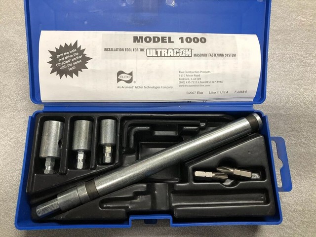 Elco-textron Elp100 Tapcon Condrive 1000 Fastener Install Kit for sale ...