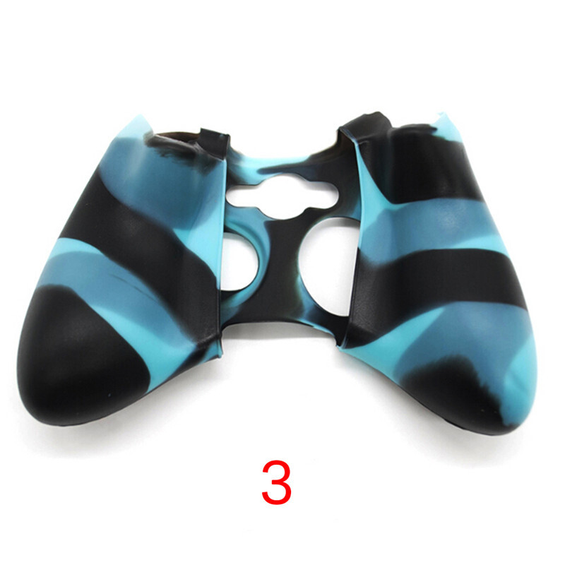 Wireless Controller For XBOX 360 Silicone Rubber Protective Skin Shell ...