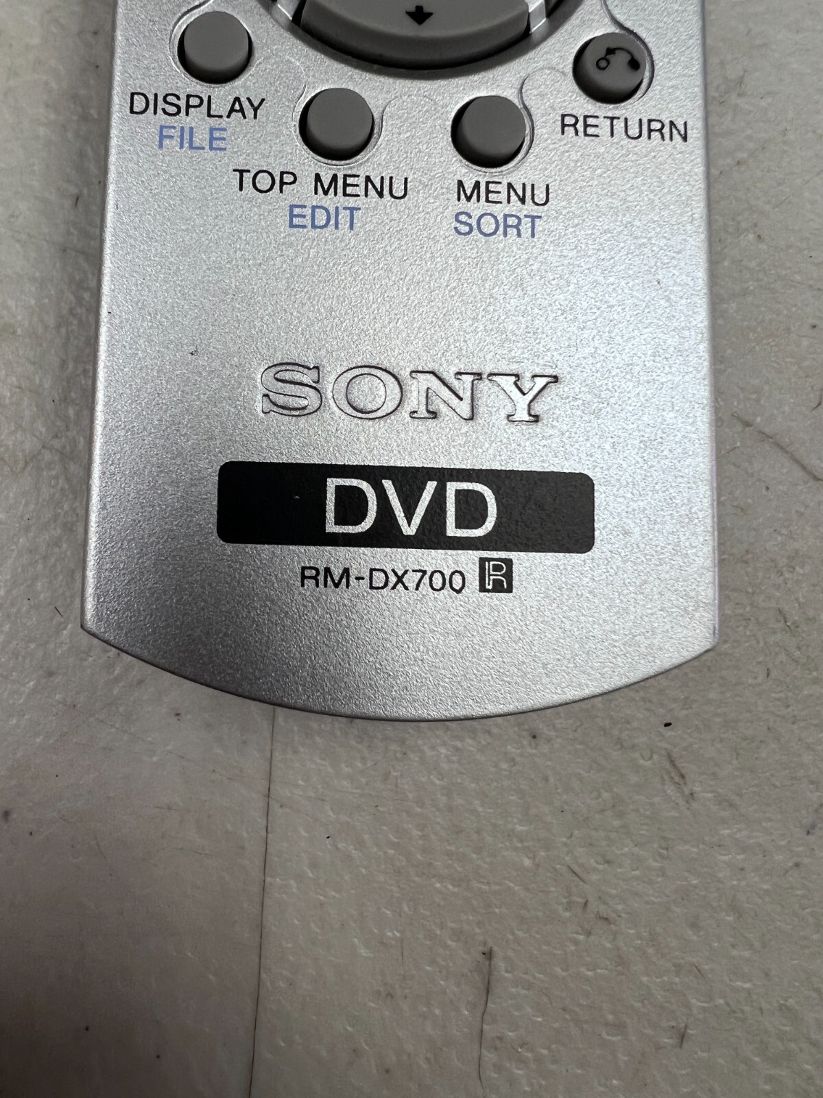 Sony RM-DX700 Remote Control DVP-CX777 DVP-CX777ES DVP-CX777ES/B DVP ...