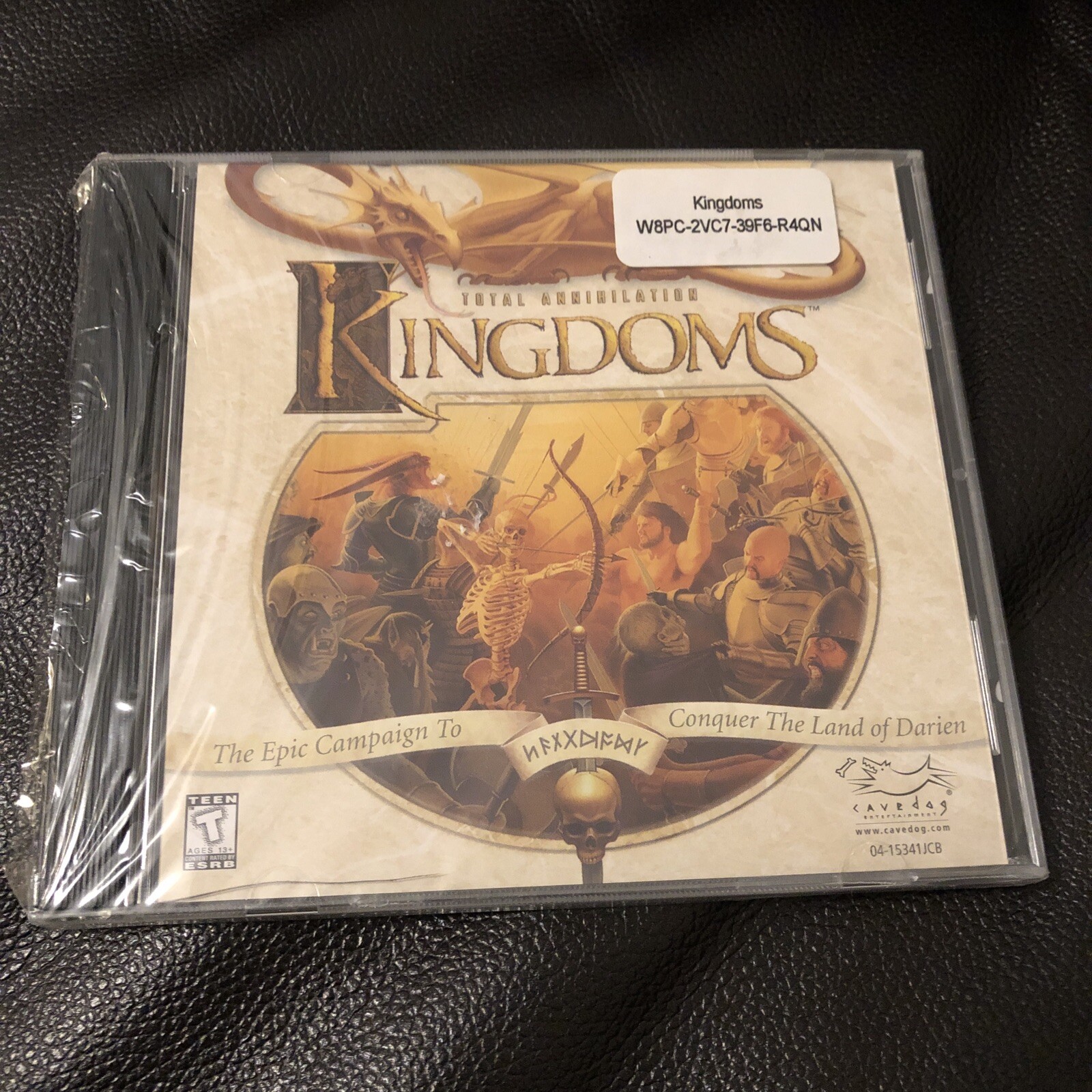 Total Annihilation: Kingdoms W Manual PC CD mythical world mage knight ...