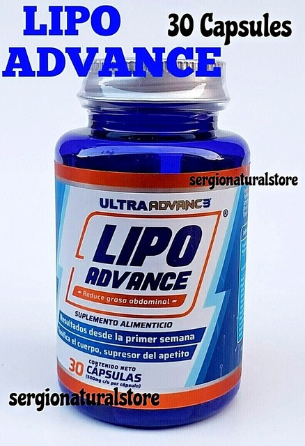 Lipo Advance Reduce Grasa Abdominal 30 Caps Weight Loss Detox & Cleanse ...