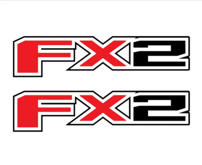 2x FX2 Sticker Vinyl Decal - Truck Off Road Bed Side F150 F250 Offroad ...