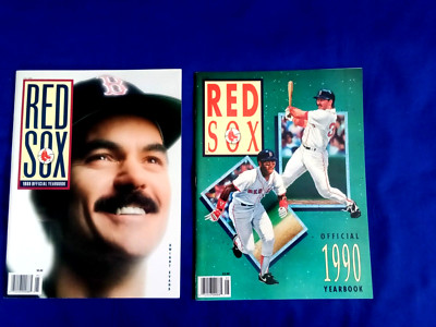 Red Sox yearbook, 1989/1990, Excellent Cond. 2 Books! (NEVER READ) | eBay