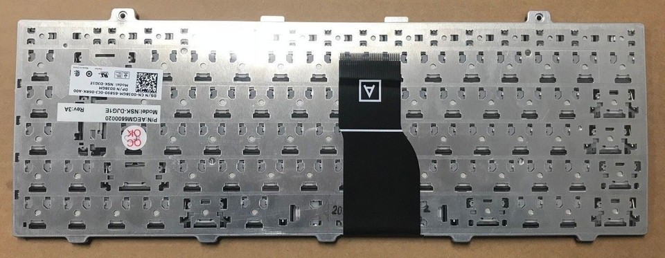 Genuine Dell Studio 1450 XPS L501 Latin Spanish Laptop Keyboard P/N ...