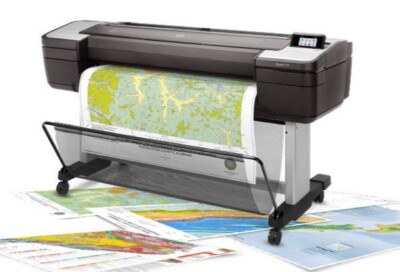 HP DesignJet T1700 44" Wide Large Format CAD Color Plotter RETAIL $4995 ...