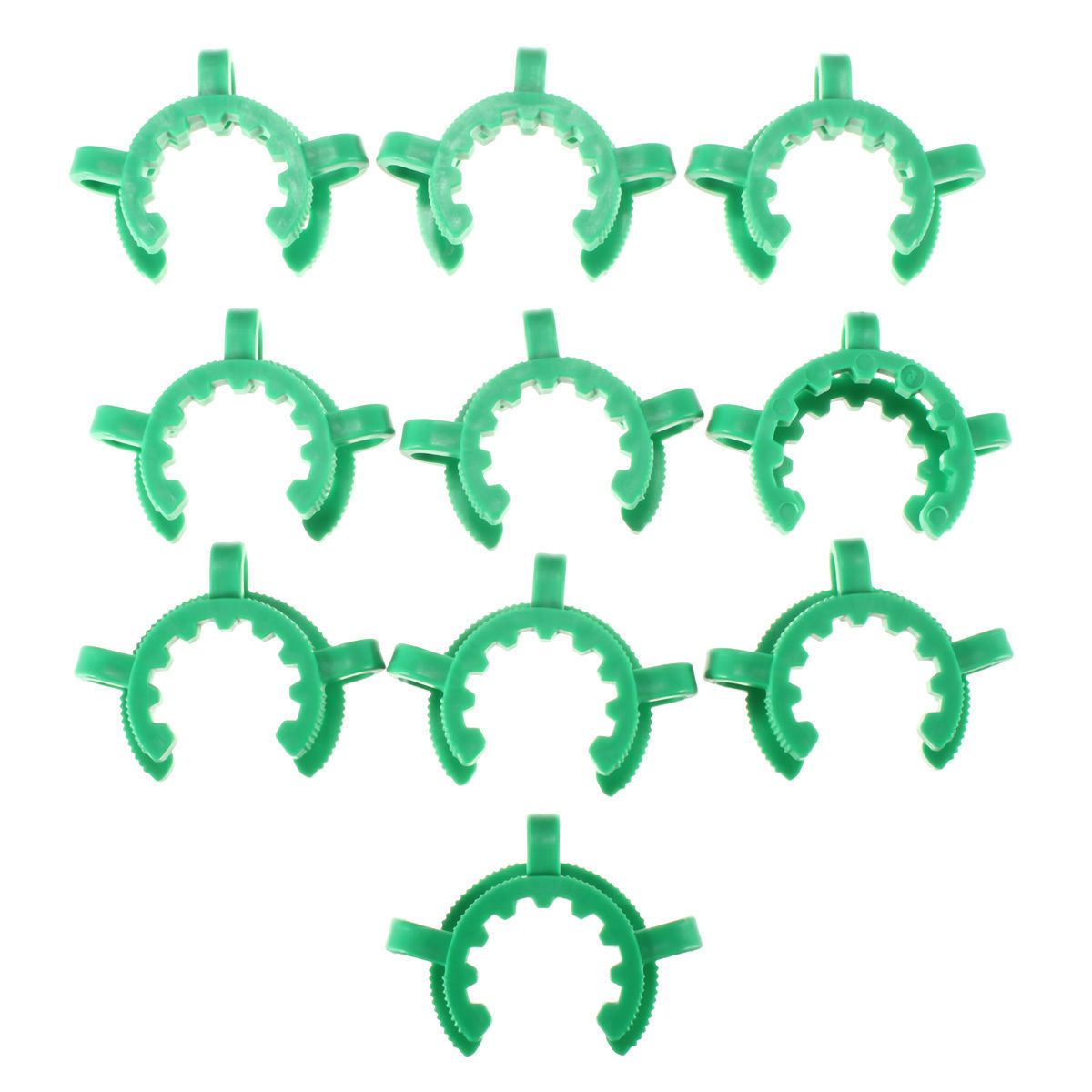 10PCS Plastic clamp,Plastic Keck,Lab Clamp Clip,Set, for 24/40 Ground ...