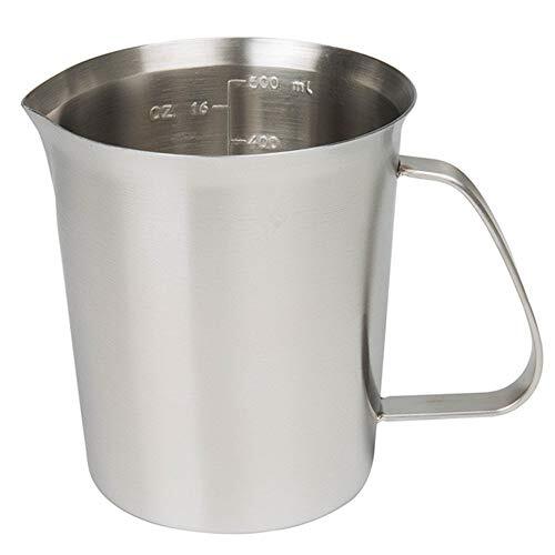 Measuring Cup Stainless Steel Measuring Cup 16 Ounce/ 0.5 Liter 2 Cup ...