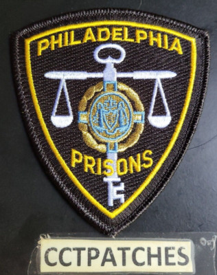 PHILADELPHIA, PENNSYLVANIA PRISONS SHOULDER PATCH PA | eBay