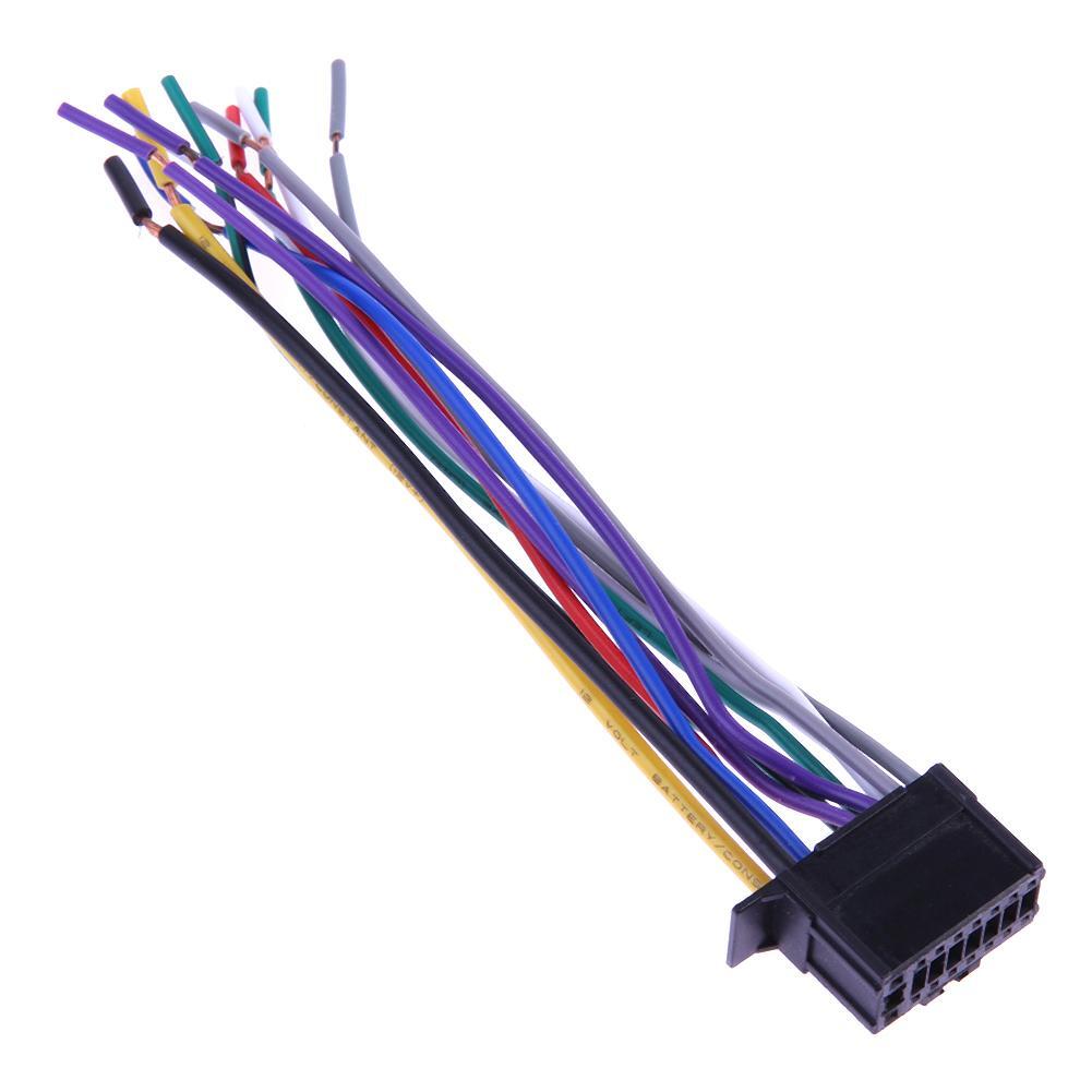 Car Stereo CD Player Radio Wiring Harness Wire Adapter Plug for NEW ...