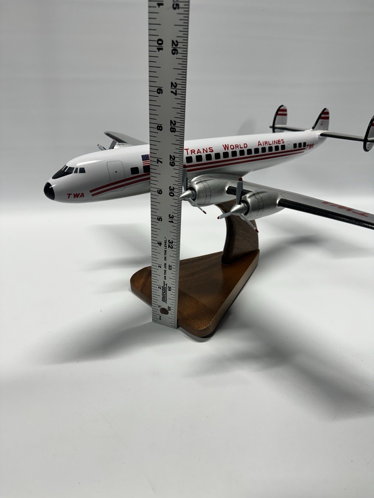 Lockheed L-1049 TWA Super Constellation Airplane 1952 HIGH DETAIL Desk ...