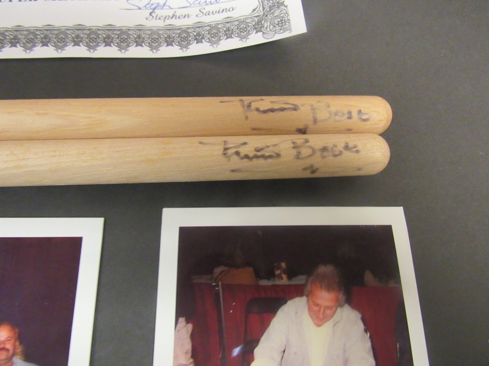 Pete Best The Beatles Drummer Signed Autograph Drum Sticks with COA | eBay