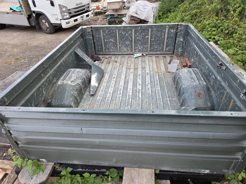 Landrover Defender 110 Hi Capacity, Hi-Cap Rear tub Pickup Body. | eBay UK