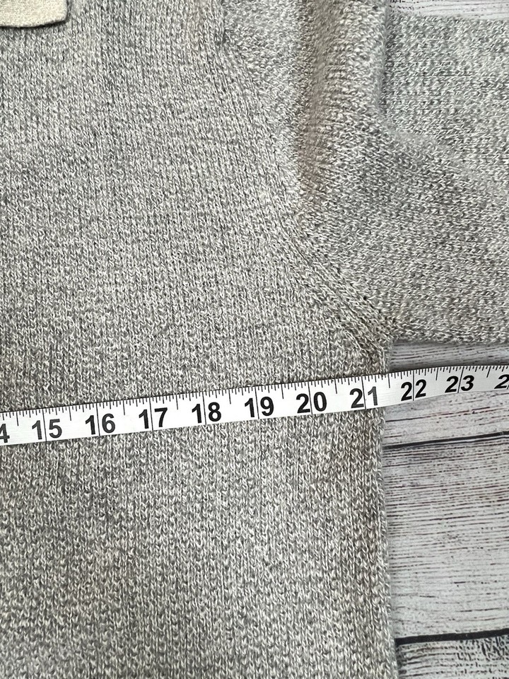Rodd & Gunn Mens Italian Yarn Cotton Wool Blend Polo Sweater Grey L ...