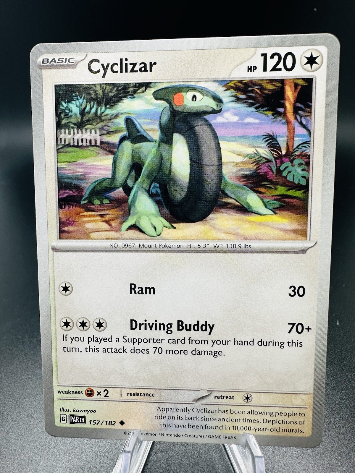 Pokemon TCG - Cyclizar 157/182 - Paradox Rift 2023 | eBay