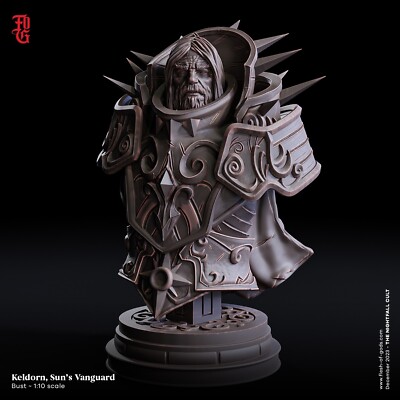 Bust - Keldorn, Sun's Vanguard by Flesh of Gods | D&D | DnD | Print on ...