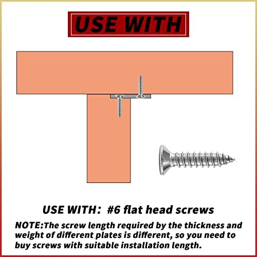 48 Pcs Figure 8 Fastener Steel,Table Top Fasteners - Heavy Duty ...