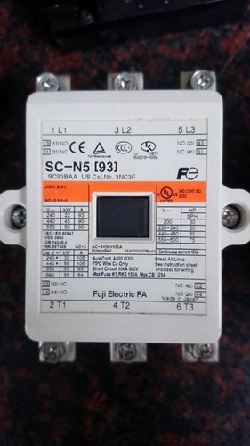 1PC New Fuji SC-N5(93) 220V Magnetic Contactor SCN5 Expedited Shipping ...