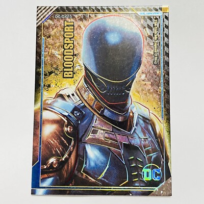 DCEU Hobby Premium Trading Card Holo Foil - Bloodsport | eBay