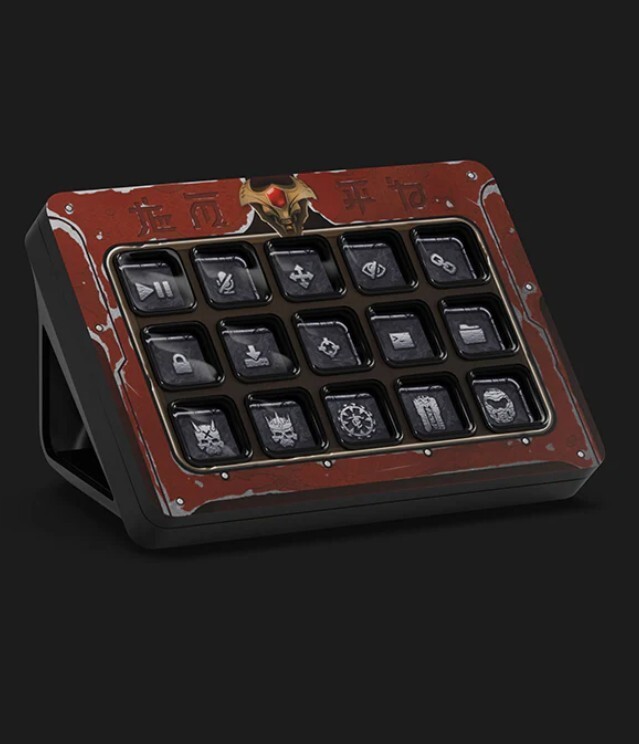 DOOM The Dark Ages Red Keycard Stream Deck MK.2 by Elgato Exclusive LCD ...