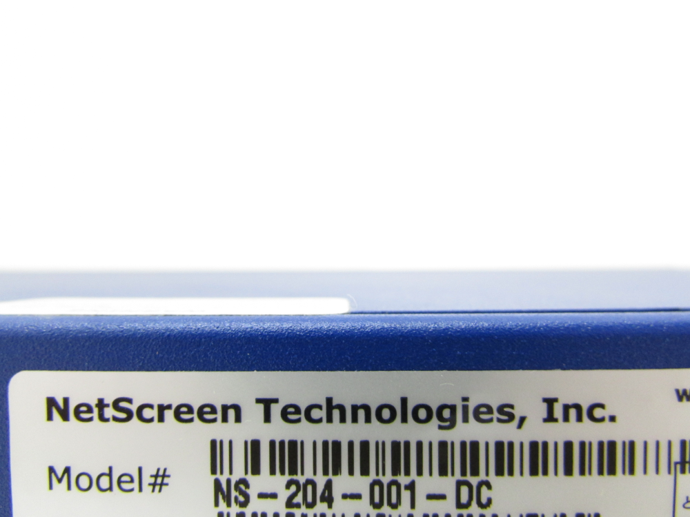 Juniper NS-204-001-DC VPN Firewall with 4 FE AC power | eBay