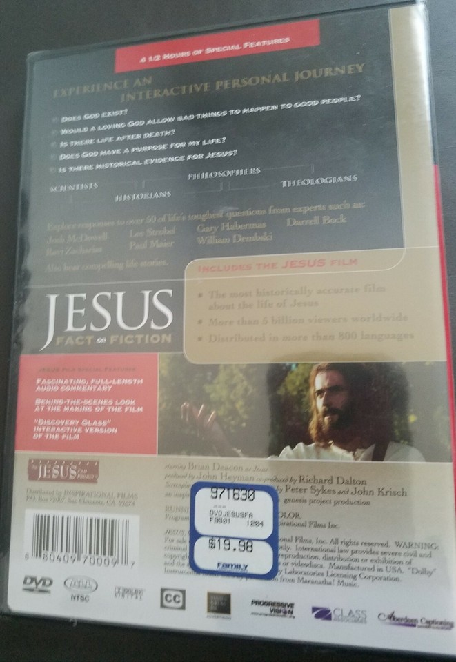 Jesus - Fact or Fiction (DVD) 880409700097| eBay