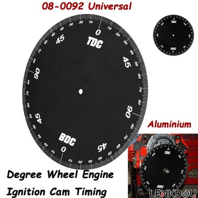 1x Universal Engine Timing Degree Wheel Accurately Check Set Ignition ...