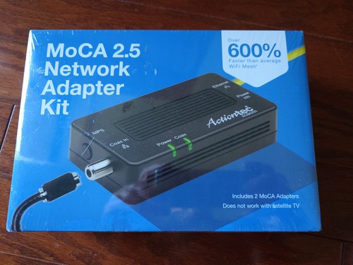 Actiontec Moca 2.5 Network Adapter - ECB6250K02 - 2 unit kit 789286809469| eBay
