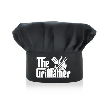 Grillfather Funny Chef Hat Adjustable Chef Hat Funny BBQ Cooking Chef ...