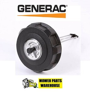 NEW GENUINE OEM GENERAC GAS FUEL CAP WITH GAUGE ULTRA SOURCE 004582 ...