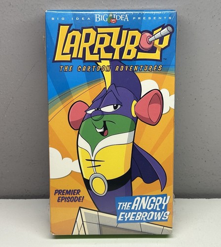 Larryboy and the Angry Eyebrows (VHS, 2002) for sale online | eBay