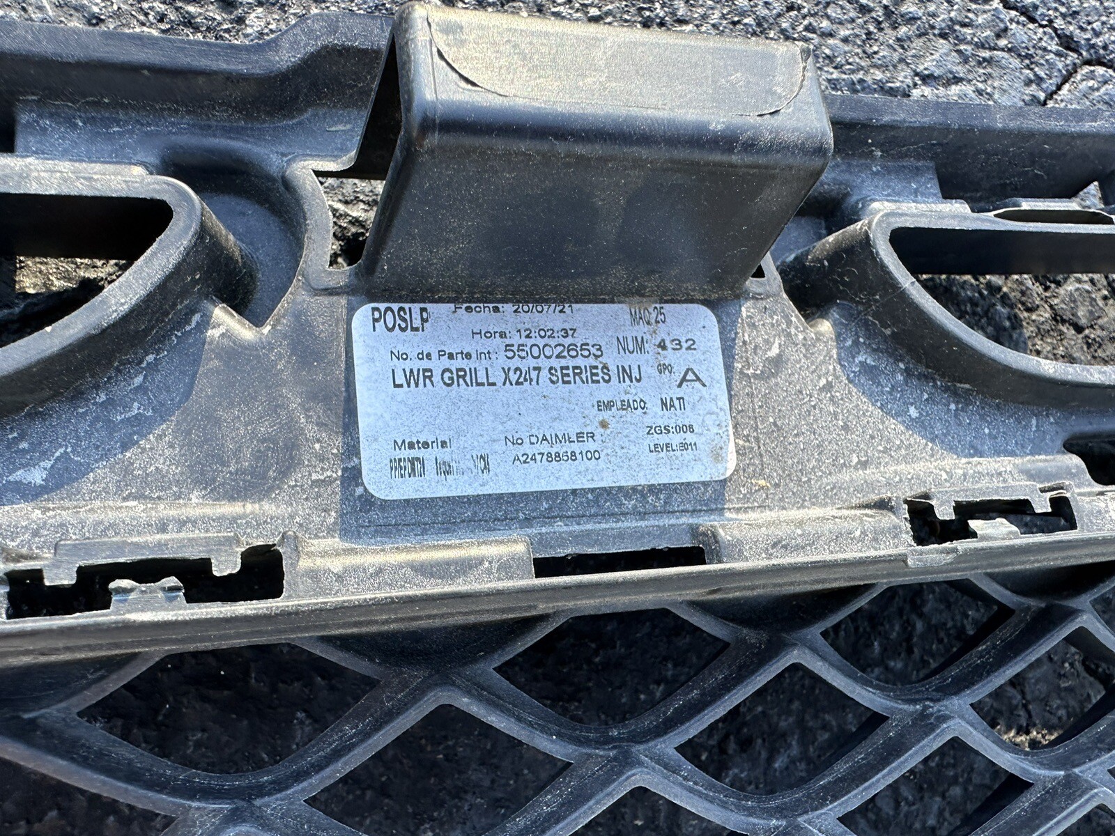 2020 2021 Fits Mercedes Benz Glb250 Front Bumper Valance A2478858100 | eBay