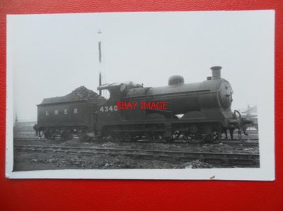 PHOTO LNER EX GNR IVATT CLASS D2 4-4-0 LOCO NO 4340 | eBay UK