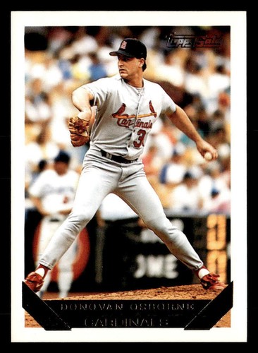 Donovan Osborne 1993 Topps Card #662 St. Louis Cardinals | eBay